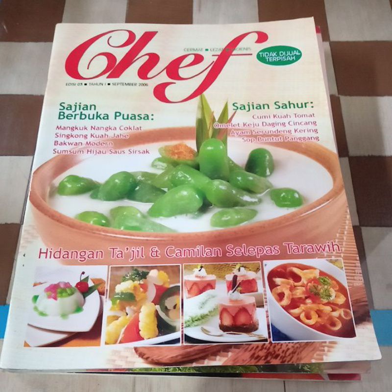 Jual Majalah Resep Masakan | Majalah Resep Makanan | Majalah Sedap ...