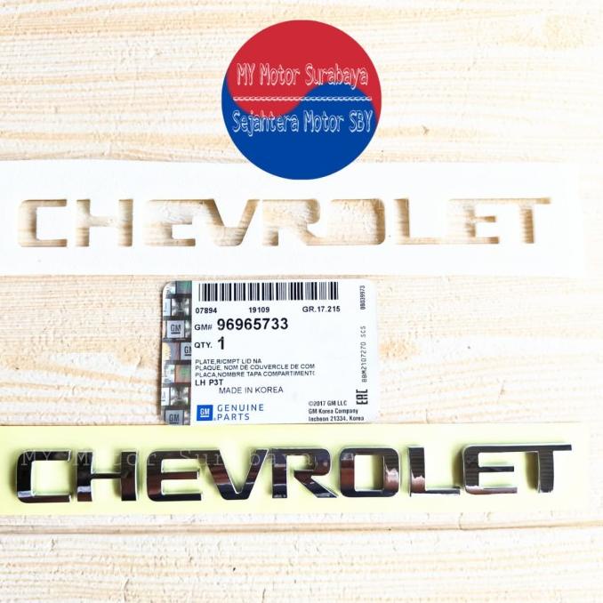 Jual Emblem CHEVROLET Spin Captiva Lova Aveo |Original 100% | Shopee ...
