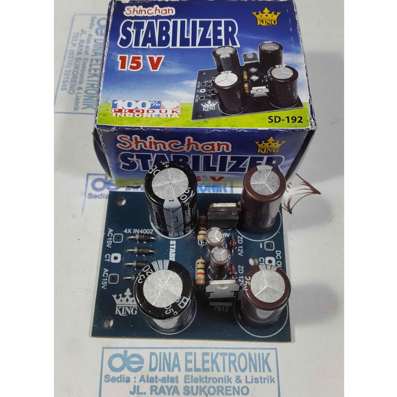 Jual KIT SIMETRIS - POWER SUPLAY CT - POWER SUPLAY 3 TAB CT 15 VOLT ...