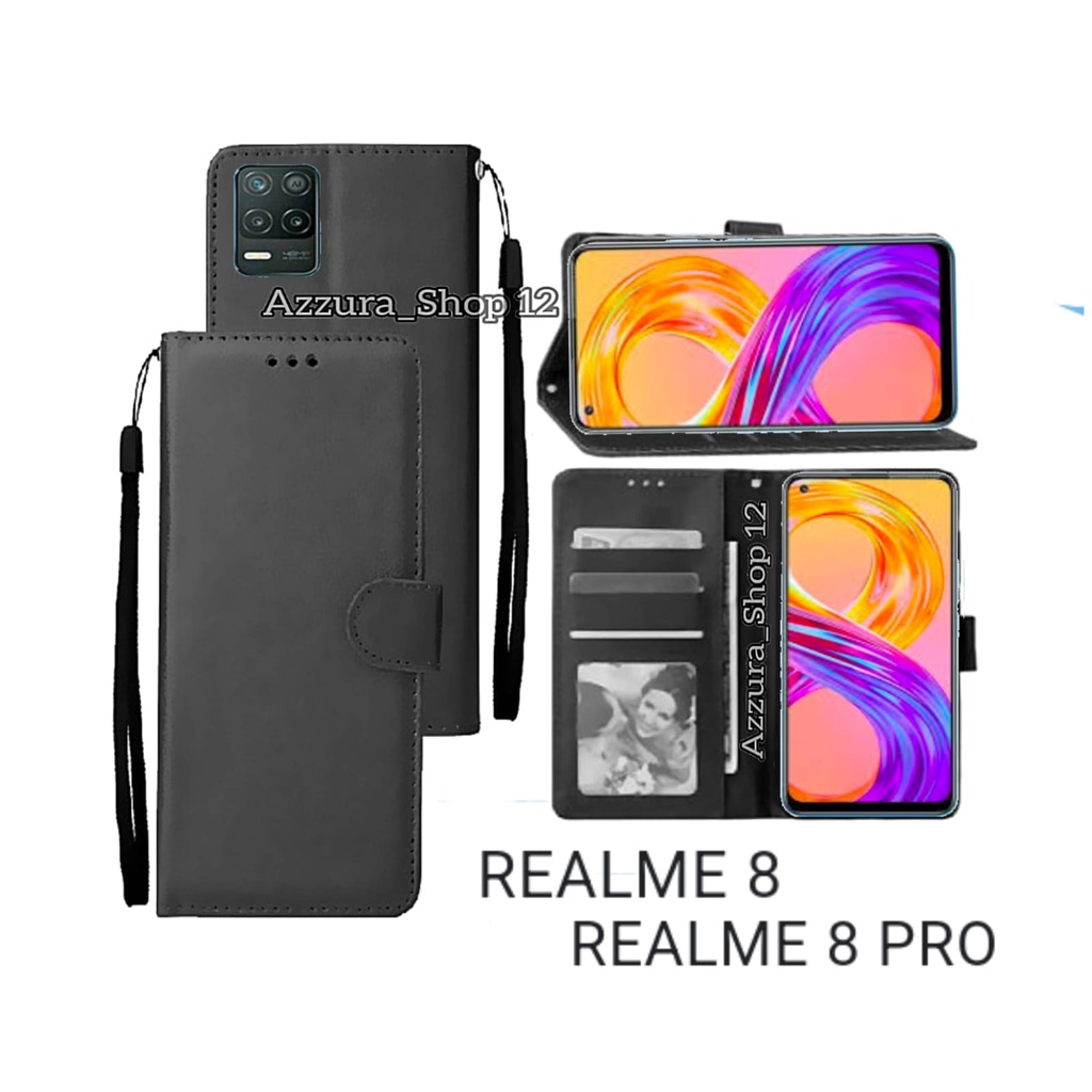 Jual Casing HP REALME 8 /8 PRO 2021 Case Dompet Flip Cover Leather ...