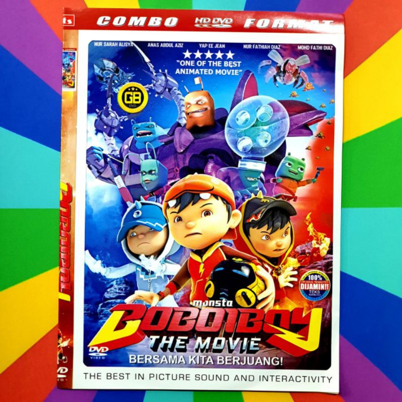Jual TERLARIS Kaset Dvd Film Animasi Kartun Boboiboy The Movie - Film ...