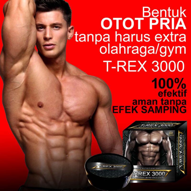 Jual Trex suplemen pembentuk otot tubuh cepat | Shopee Indonesia