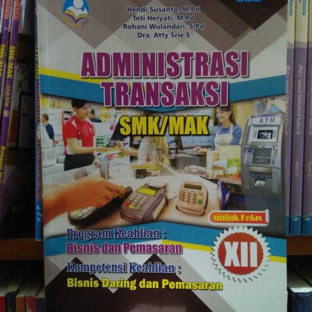 Jual Buku Administrasi Transaksi kelas 12 smk | Shopee Indonesia