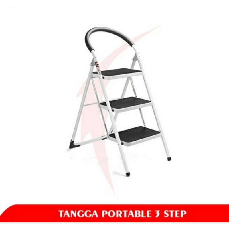 Jual Tangga Lipat 3 step DLS203 | Shopee Indonesia