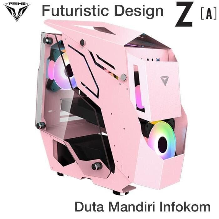Jual Casing Prime Z - [ A ] Pink - Alumunium Extreme mATX Gaming Case ...