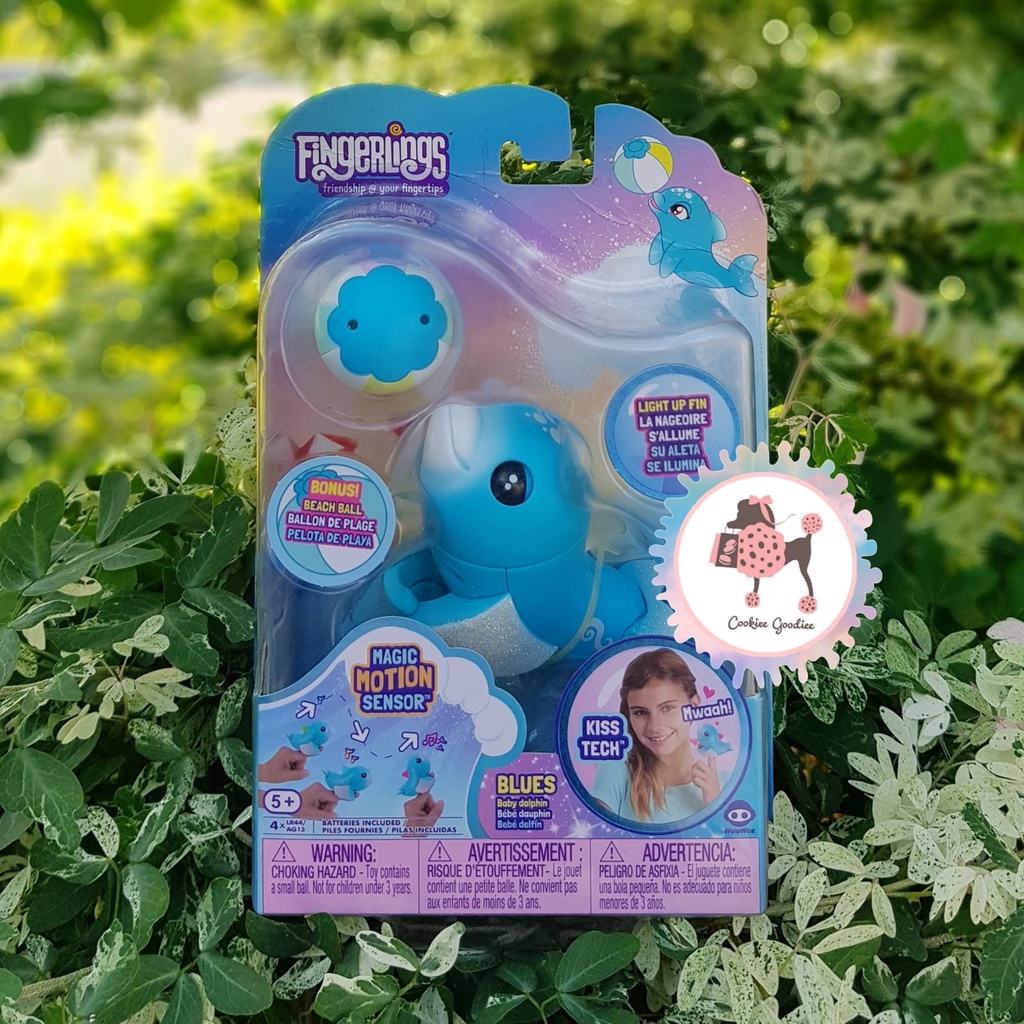 Jual Fingerlings Light Up Dolphin - Blue | Shopee Indonesia