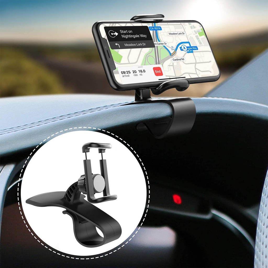 Jual 3 in 1 Car Holder HP Mobil HD-35 Car Phone Holder Stand Murah ...