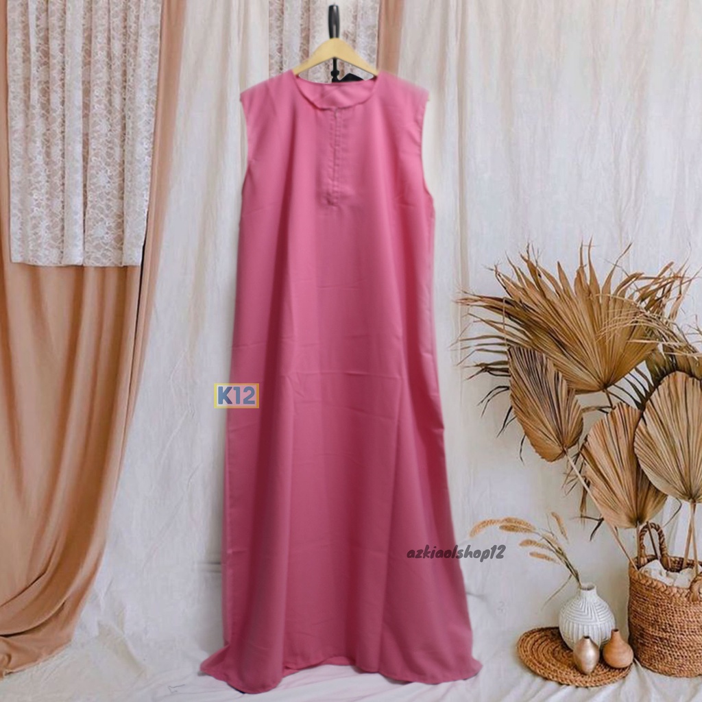 Jual (BISA CODE) INNER DRESS GAMIS ABAYA/INNER DRESS LEKBONG TANPA ...