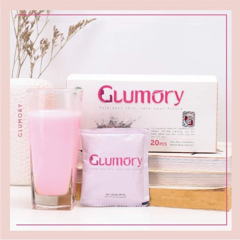 Jual [Ekstra 2 Sachet] 1 Box Isi 22 Sachet Glumory Beauty Drink Jaminan ...