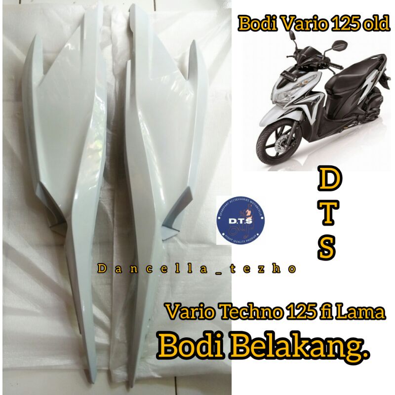 Jual BODY VARIO TECHNO 125 OLD BODI BELAKANG VARIO 125 LAMA | Shopee ...