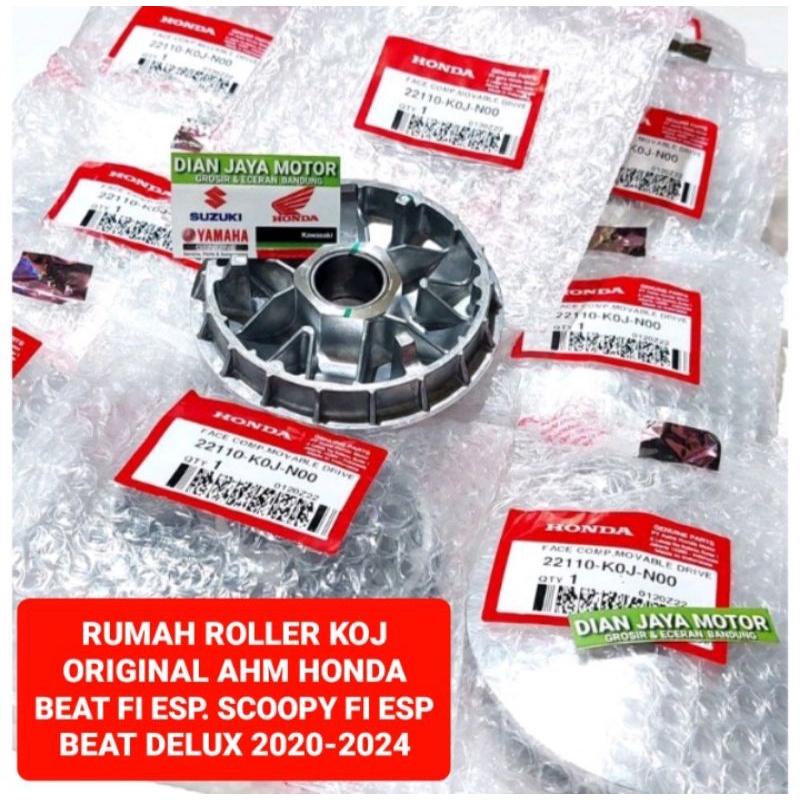 Jual Rumah Roller AHM KOJ Honda Genio Beat fi esp Delux Scoopy fi 2021-2024 22110-KOJ-N000 ori ...