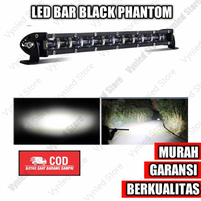 Jual LED BAR OFFROAD MODEL TERBARU BLACK PHANTOM 105 CM HI/LOW | Shopee ...
