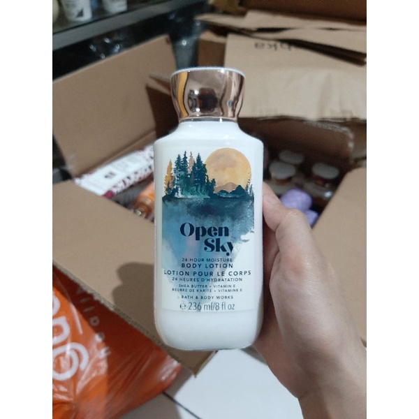 Jual Bath & body works bbw Open sky body lotion 236 ml Original 100% ...