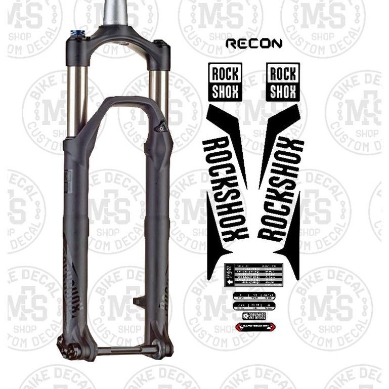Jual cutting sticker rockshox recon RL | Shopee Indonesia