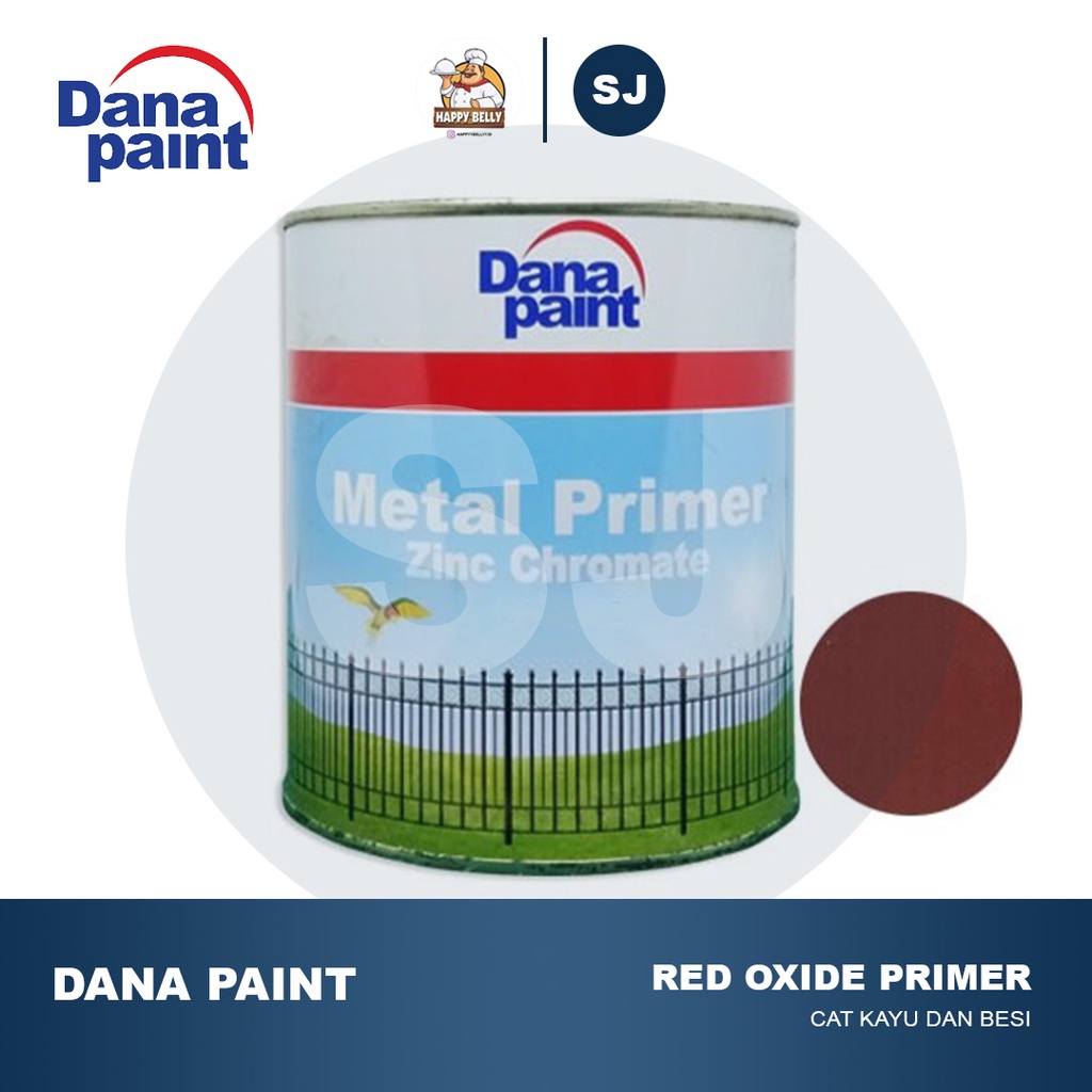 Jual DANA PAINT DANALAC RED OXIDE PRIMER 5 L | Shopee Indonesia