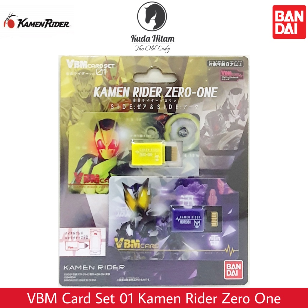 Jual Bandai Vital Bracelet Characters Kamen Rider VBM Card Set 01 Zero ... Jual Bandai Vital Bracelet Characters Kamen Rider VBM Card Set 01 Zero ...