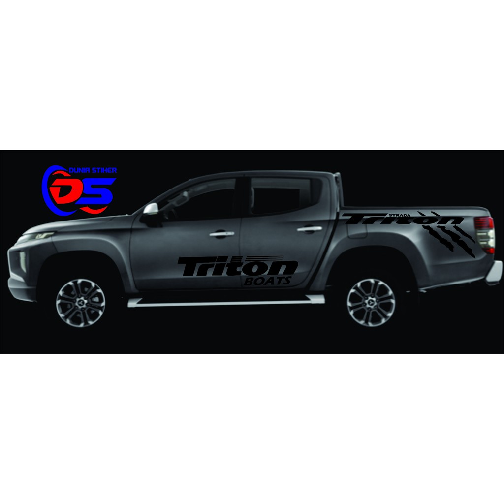 Jual Stiker Mobil Triton Stiker TRITON BOATS Stiker Mobil Mitsubishi ...