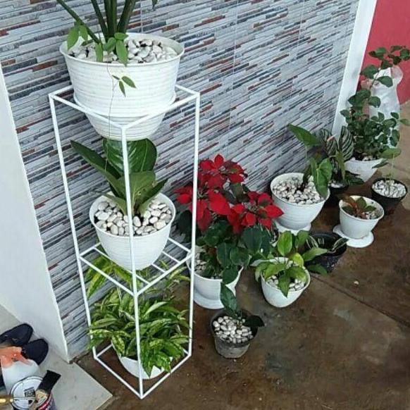 Jual Standing Pot Lurus Susun 2 [3Q5] | Shopee Indonesia