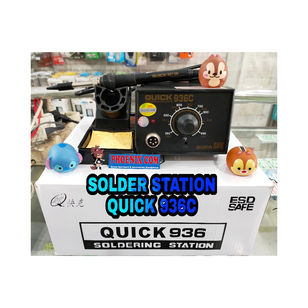 Jual QUICK 936A ORIGINAL SOLDER STATION QUICK 936A ORIGIANL SOLDER ...