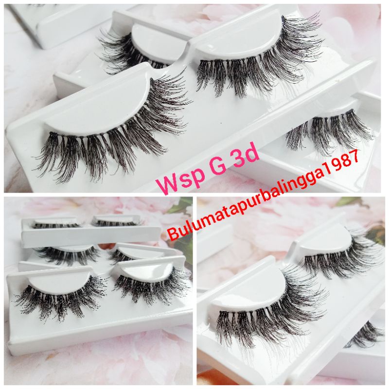 Jual bulumata atas wspG 3d | Shopee Indonesia