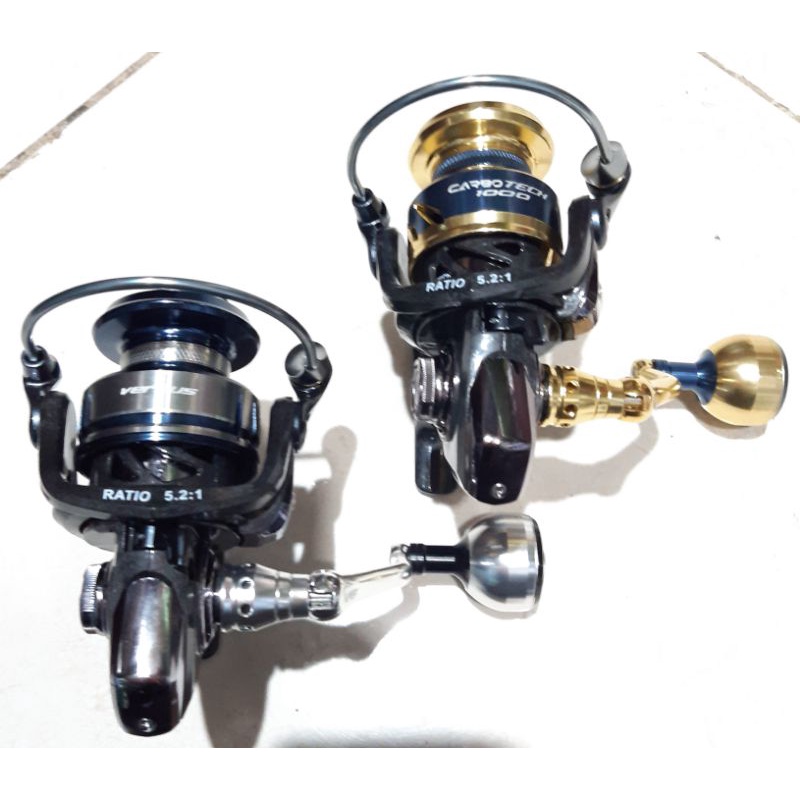 Jual REEL VERSUS CARBOTECH PRO SERIES SW GO STRIKE 9 BB 1000 2000 3000 ...