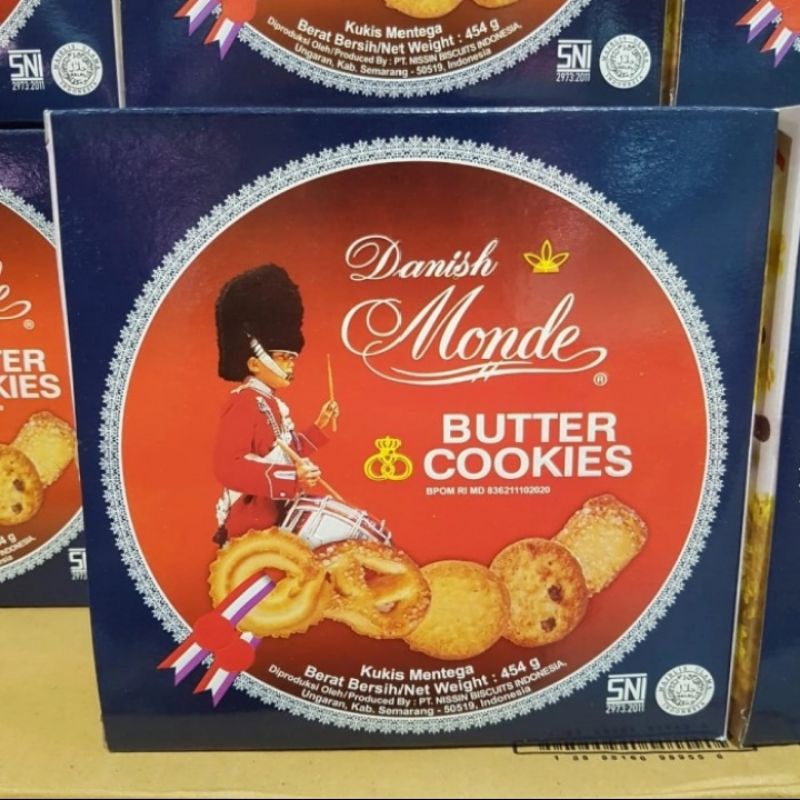 Jual Monde butter cookies 454gr harga murah | Shopee Indonesia
