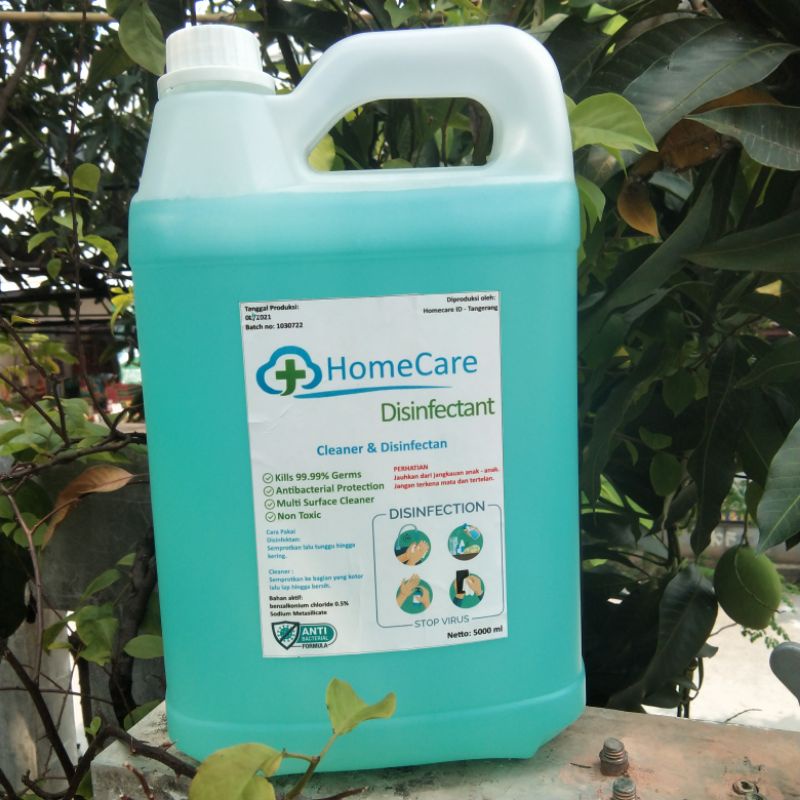 Jual Disinfektan Plus Cleaner Spray 5 Liter - Pembersih & Penyegar ...