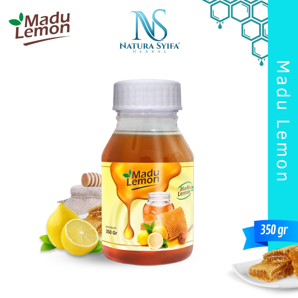 Jual Natura Syifa Herbal | Madu Lemon | MADU LEMON 350 gr | Madu Murni ...
