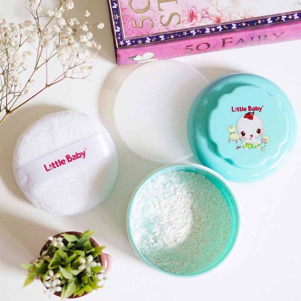 Jual LITTLE BABY POWDER CASE CONTAINER/ BOX TEMPAT BEDAK BAYI 0311 ...