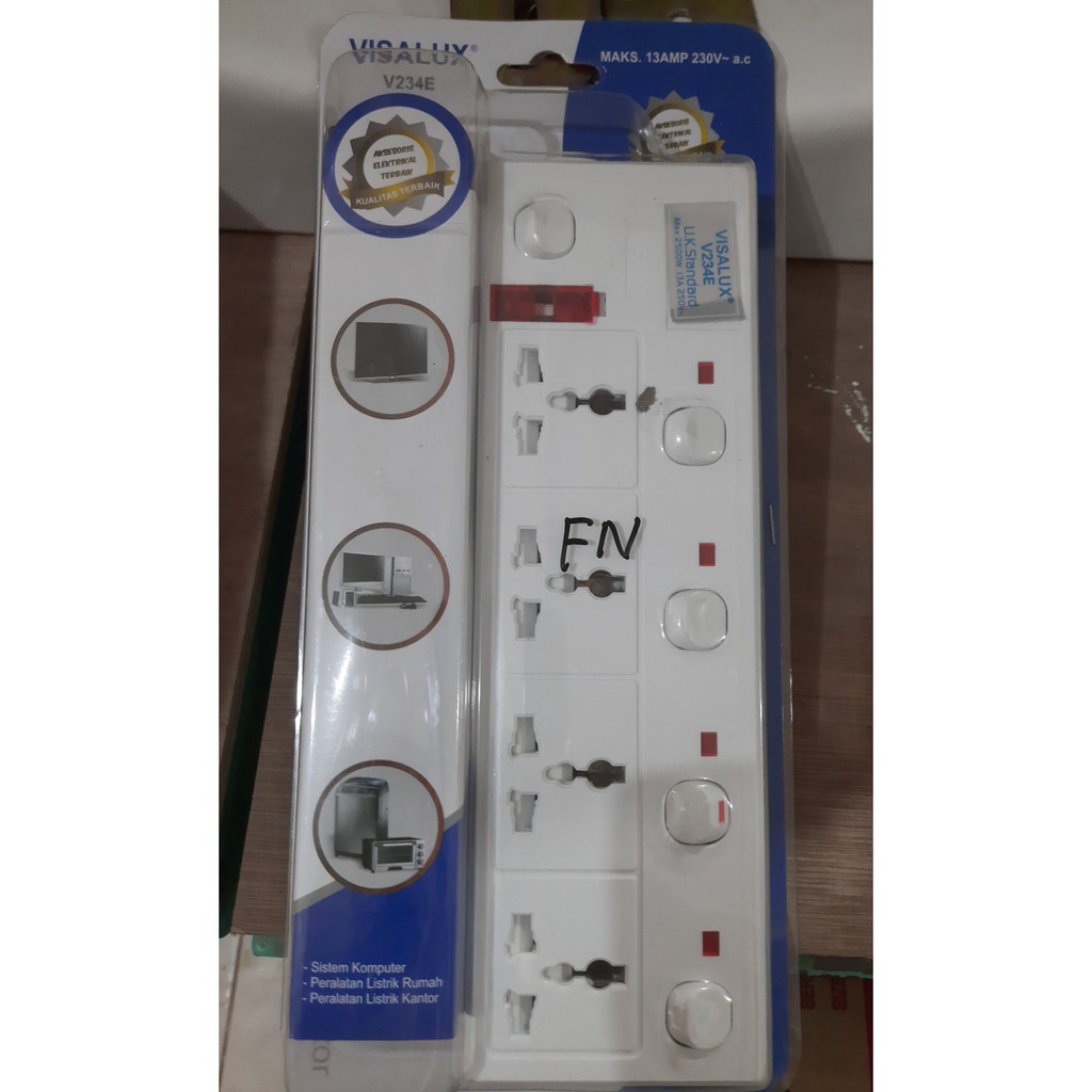 Jual colokan listrik 4 lubang | Shopee Indonesia