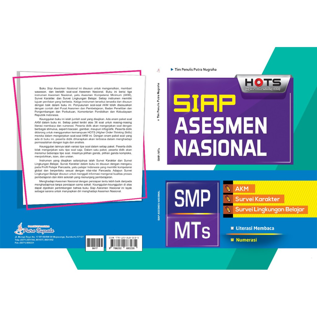 Jual BUKU AKM MURAH Siap Asesmen Nasional untuk SMP / MTs | Shopee ...