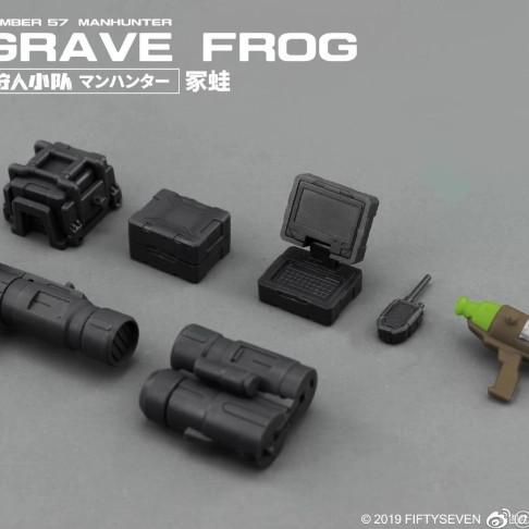 Jual Number 57 Armored Puppet Manhunter Grave Frog Model Kit Plamo ...