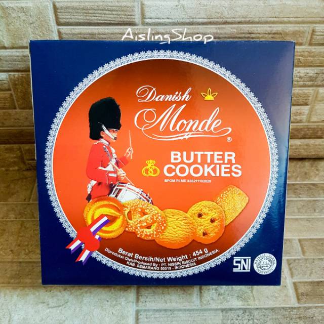 Jual Danish Monde Butter Cookies Kaleng 454 gram | Shopee Indonesia
