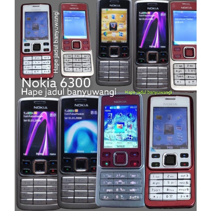 Jual Nokia 6300 n70 7610 6680 6303 x3 00 6600 second original hape ...
