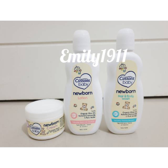 Jual Cussons baby newborn cream / lotion / hair and body wash | Shopee ...