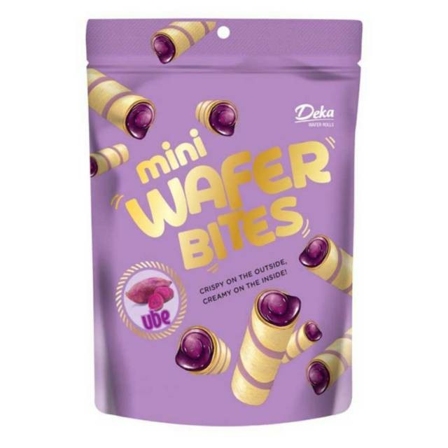 Jual Deka Wafer Mini Bites Ube 80Gr | Shopee Indonesia