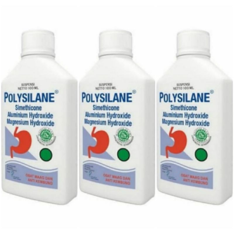 Jual Polysilane Suspensi Syrup Obat Sakit Maag , Kembung , Asam Lambung ...