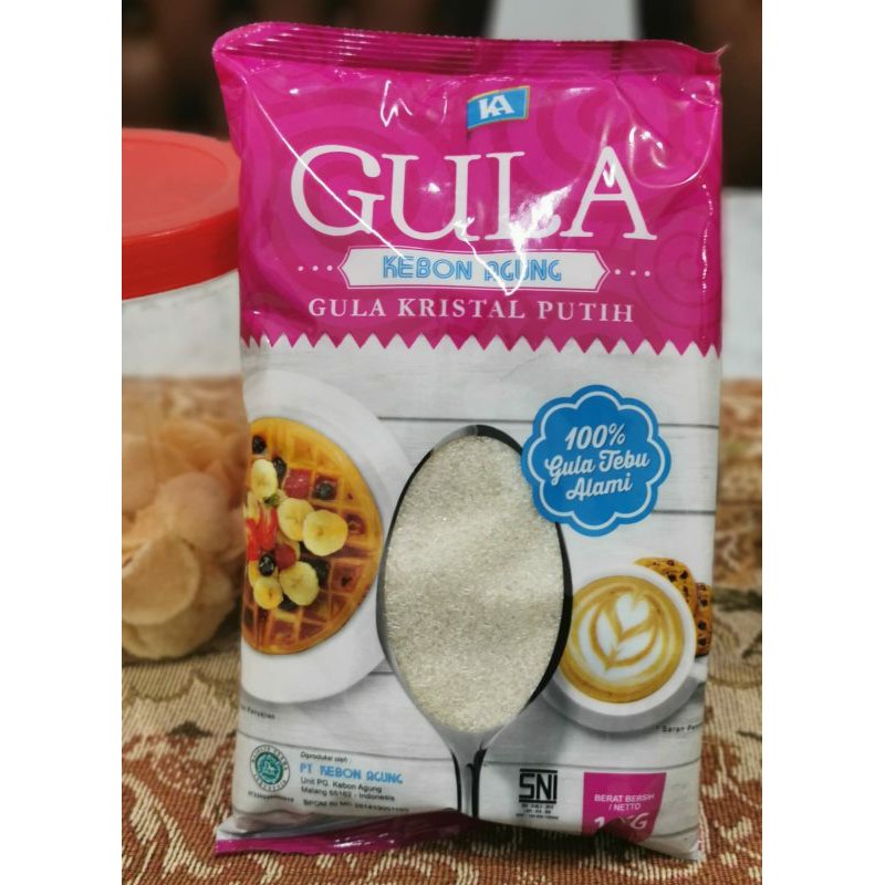 Jual Gula Kristal Putih Asli Tebu (Malang) | Shopee Indonesia