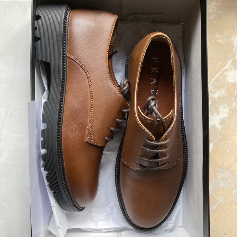 Jual Mirah Brown Shoes (Vintage) - Merk Prabu Ukuran 36 (second ...