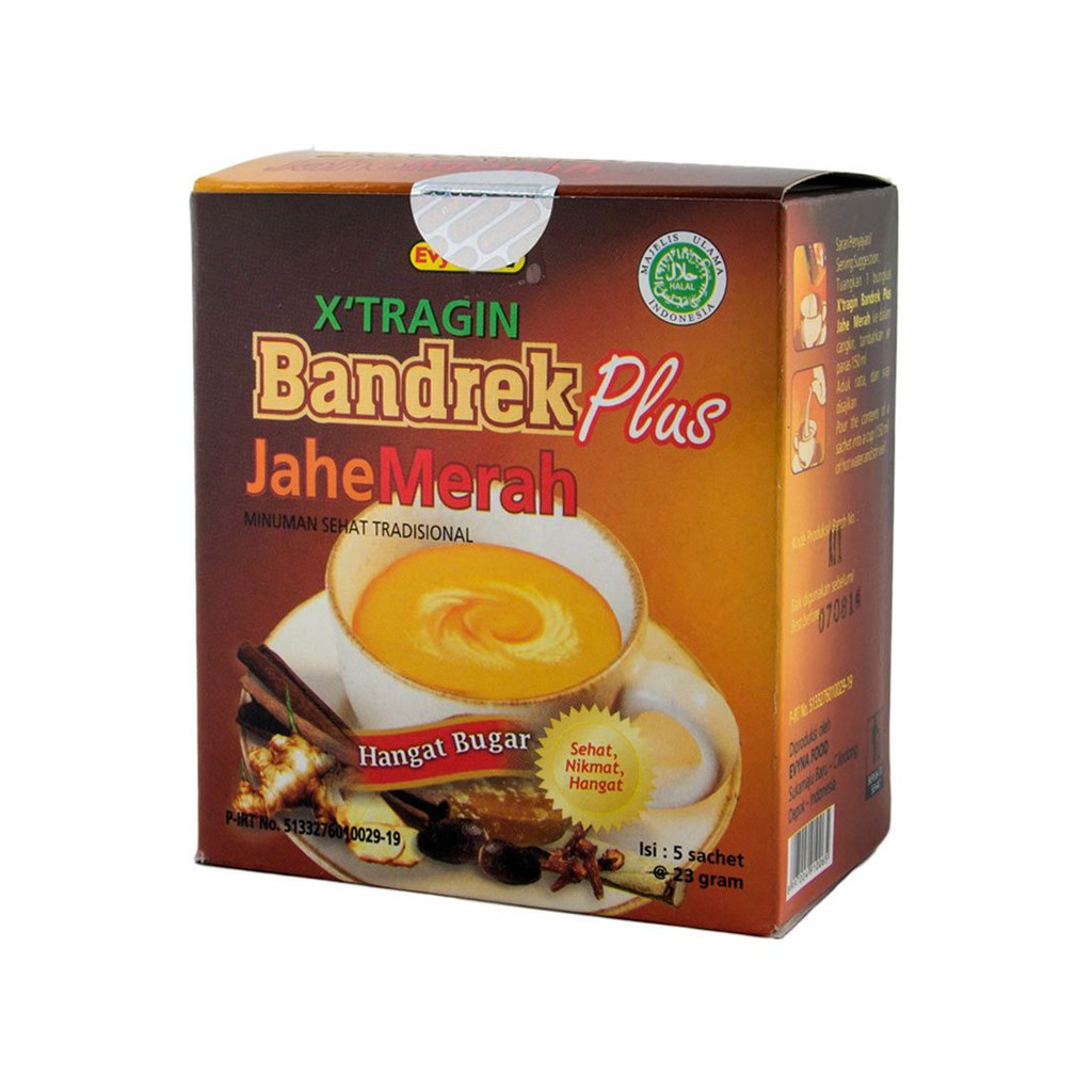 Jual Minuman Herbal Xtragin Bandrek Plus + Wedang Jahe Merah 1 Box 5 ...