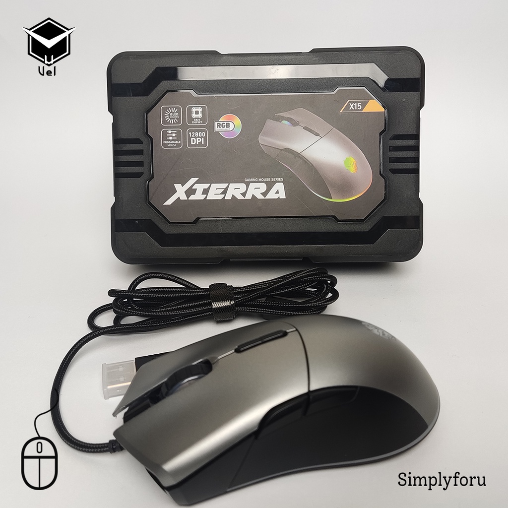 Jual Mouse Gaming Rexus Xierra X15 | Shopee Indonesia