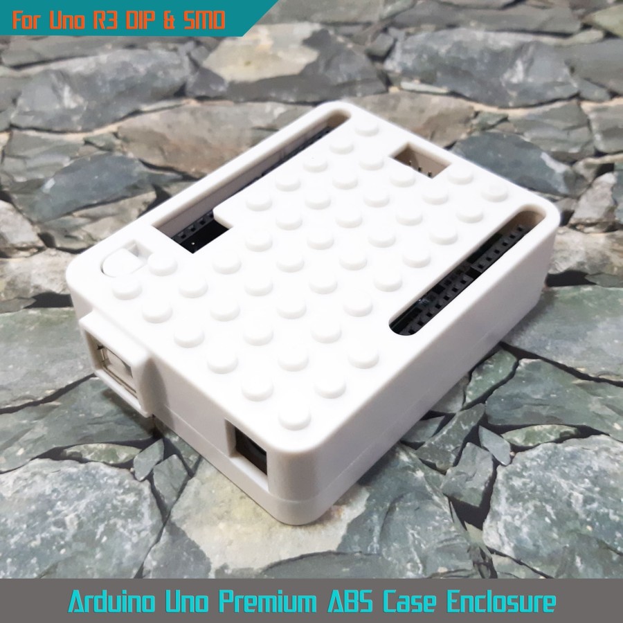 Jual LEGO Box Arduino Uno R3 ABS Case Enclosure Warna Putih Import | Shopee Indonesia