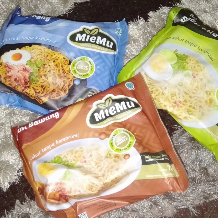 Jual MieMu Mie Instan Mocaf || Veggie Noodles || Mie Sehat Indonesia ...