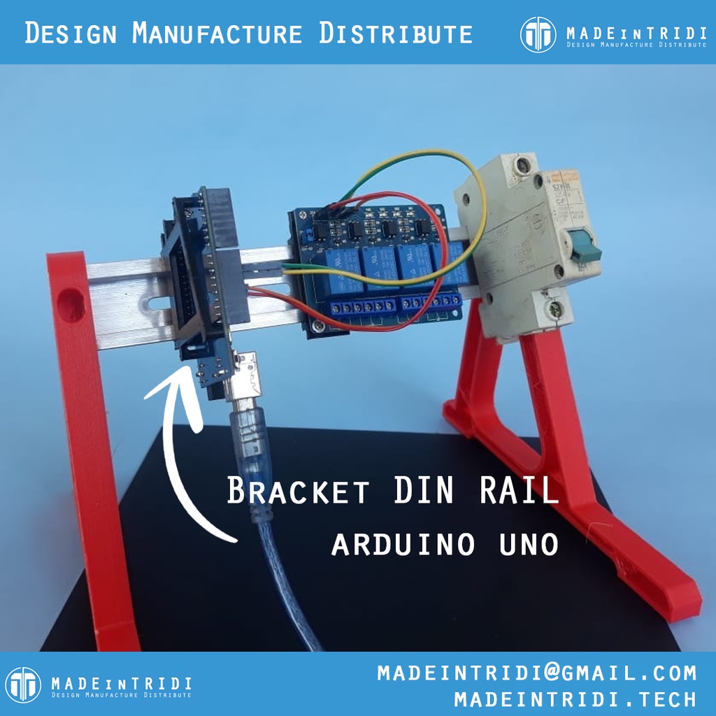 Jual Din Rail Mounts Arduino Uno Mount Bracket Din Rail Arduino Uno Shopee Indonesia