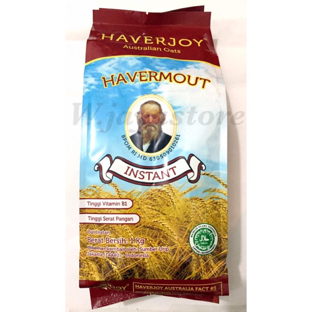 Jual Haverjoy Instant Havermout 1kg | Shopee Indonesia