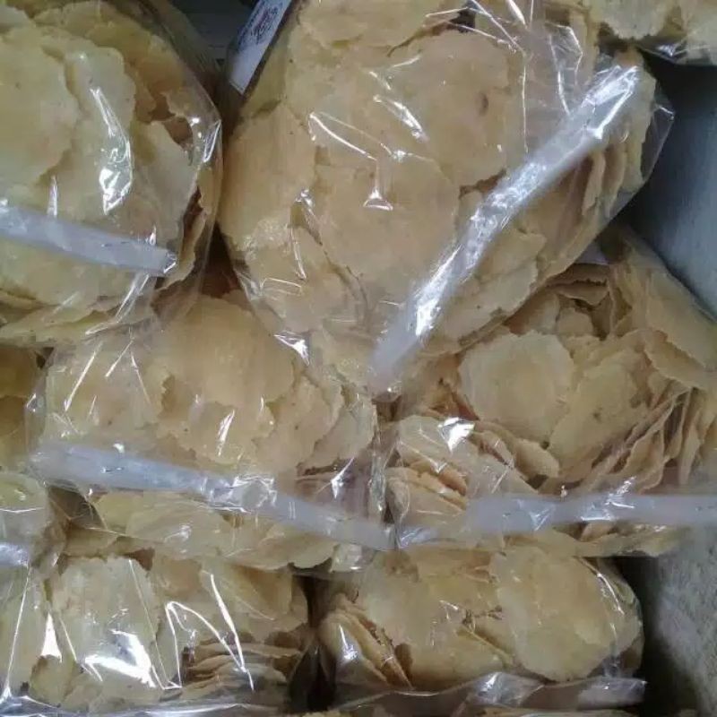 Jual emping melinjo super asli khas menes di jamin enak dan gurih 1 kg ...