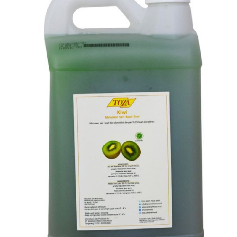 Jual TOZA Juice 5 Liter | Jus TOZA All Varian Rasa (Khusus Gojek & Grab ...
