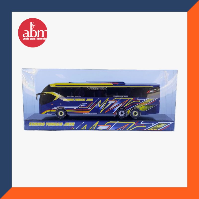Jual Miniatur Bus / Miniatur Bis Papercraft Sudiro Tungga Jaya STJ ...