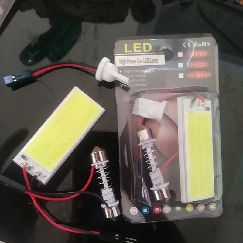 Jual C104 1 pcs Lampu led kabin COB TITIK plafon mobil kabin interior plasma cob super terang ...