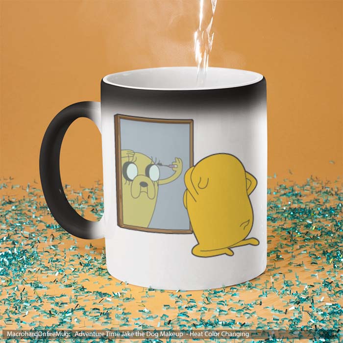 Jual Mug Magic Adventure Time Jake the Dog Makeup | Shopee Indonesia